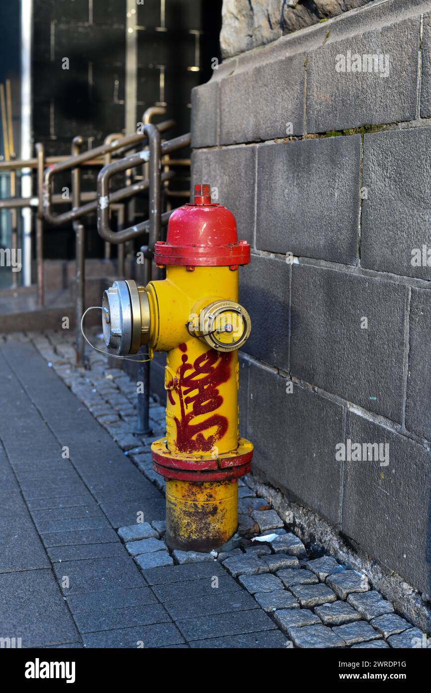 Photography of street art also known as graffiti in Reykjavik, Iceland ...