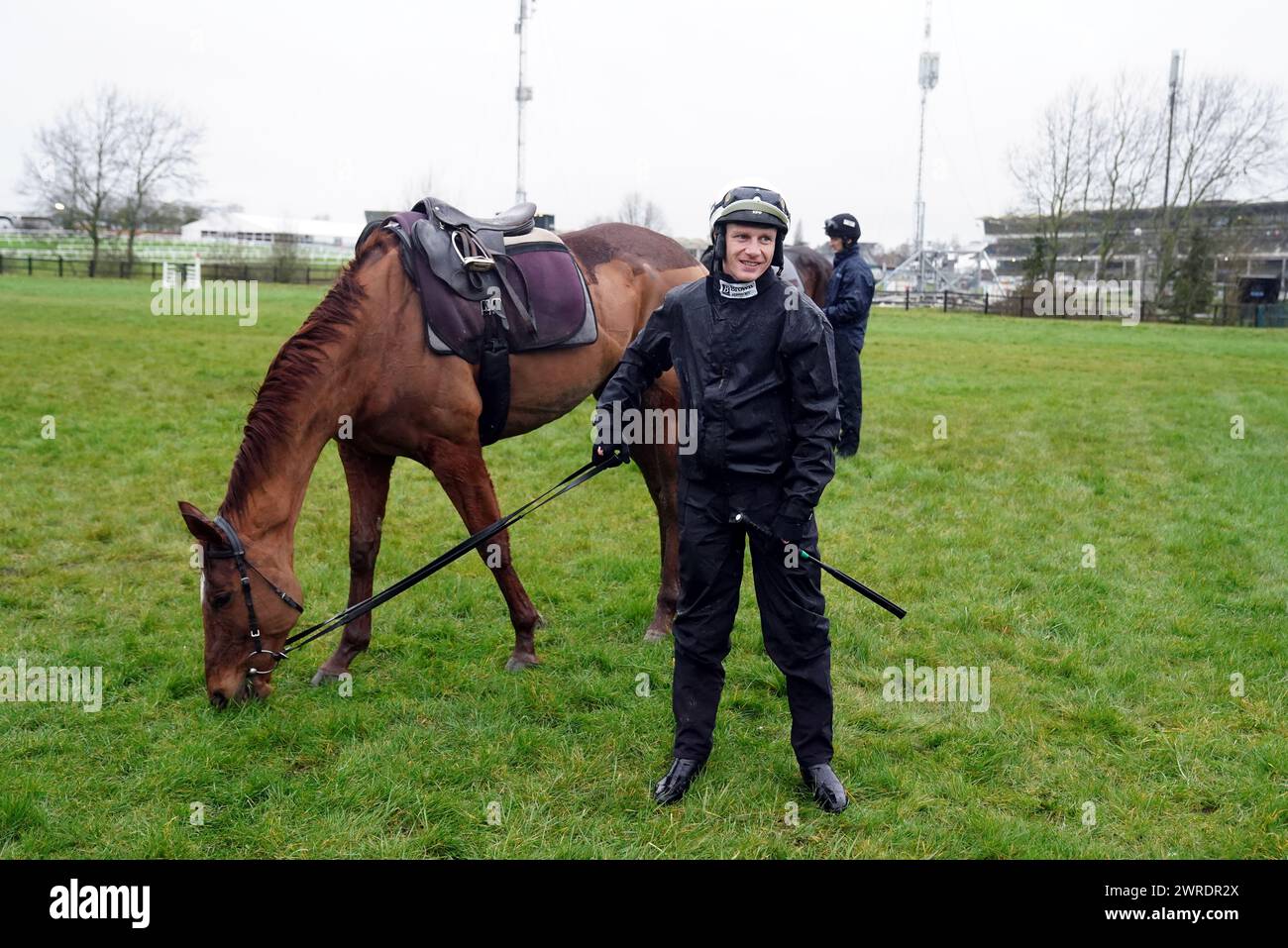 Paul Townend with State Man on the gallops ahead of day one of the 2024 ...