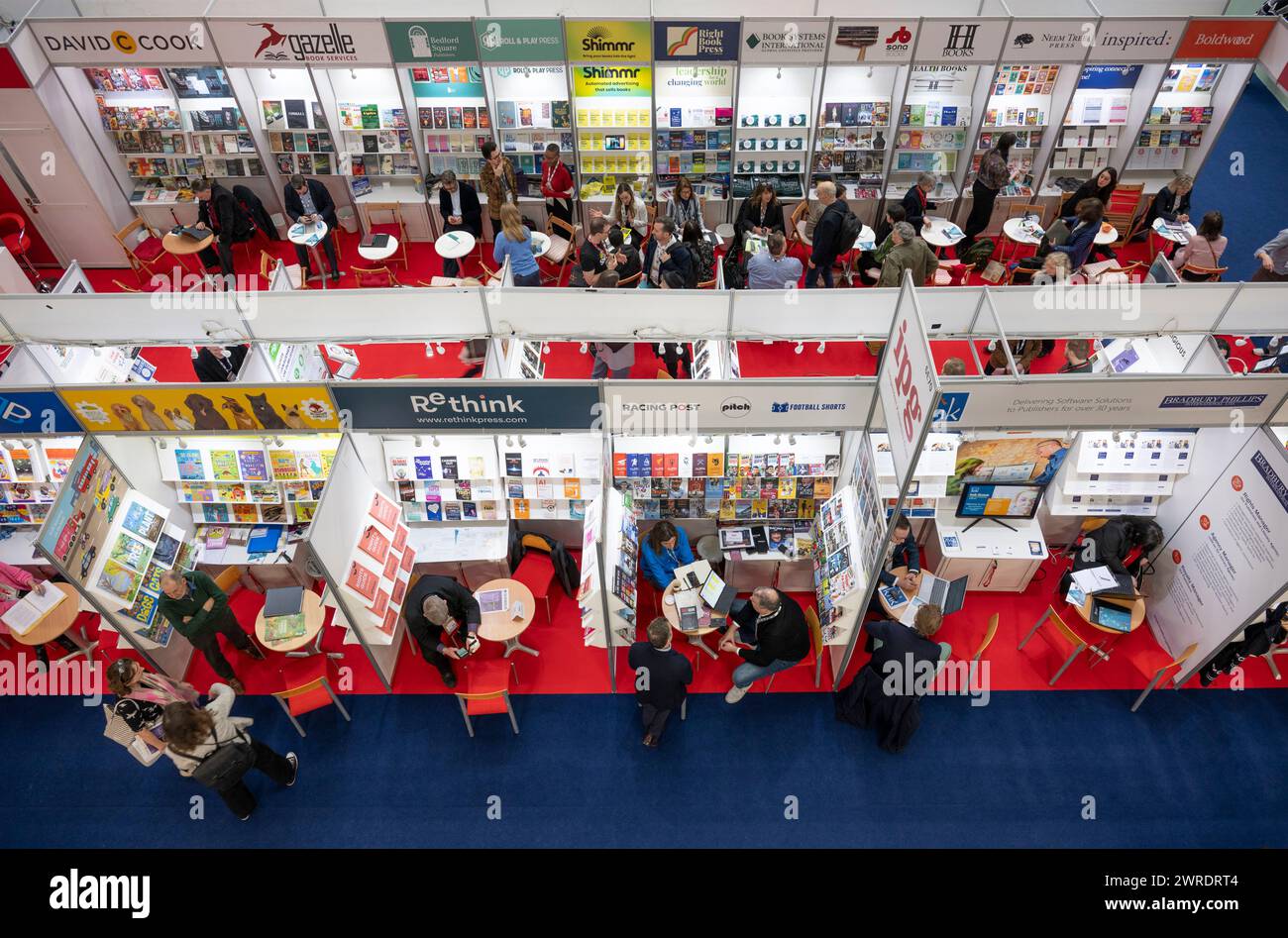 Kensington Olympia, London, UK. 12th Mar, 2024. The London Book Fair ...