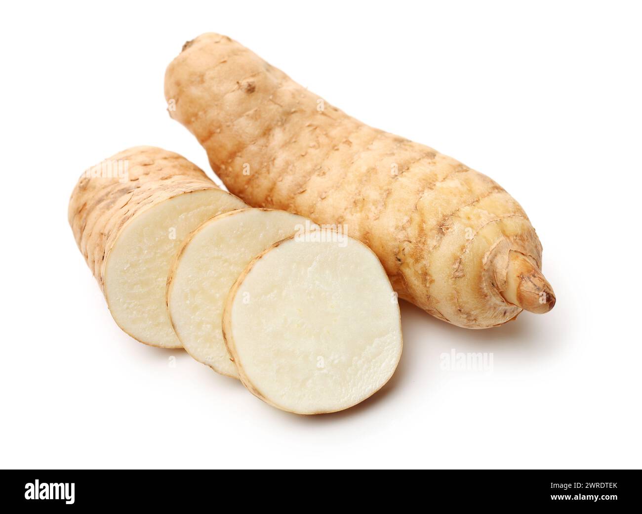 Fresh Gastrodia elata blume on white background Stock Photo - Alamy