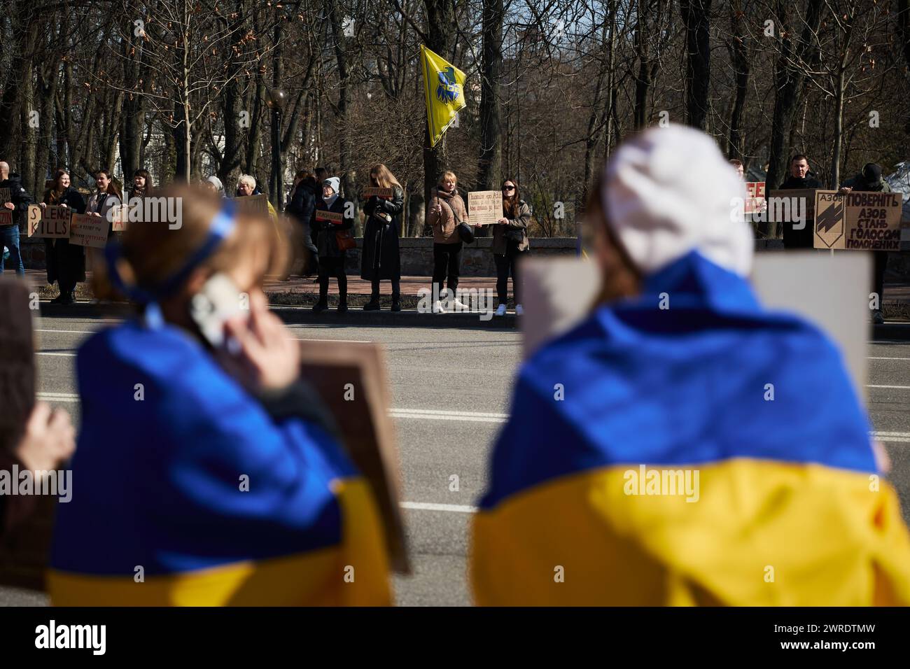 Azov brigade hi-res stock photography and images - Alamy
