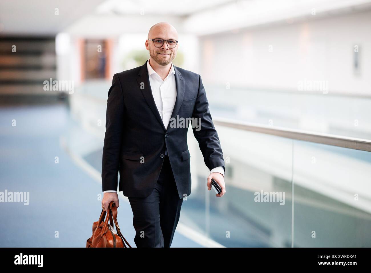Munich, Germany. 12th Mar, 2024. Fabian Mehring (Free Voters), Digital ...