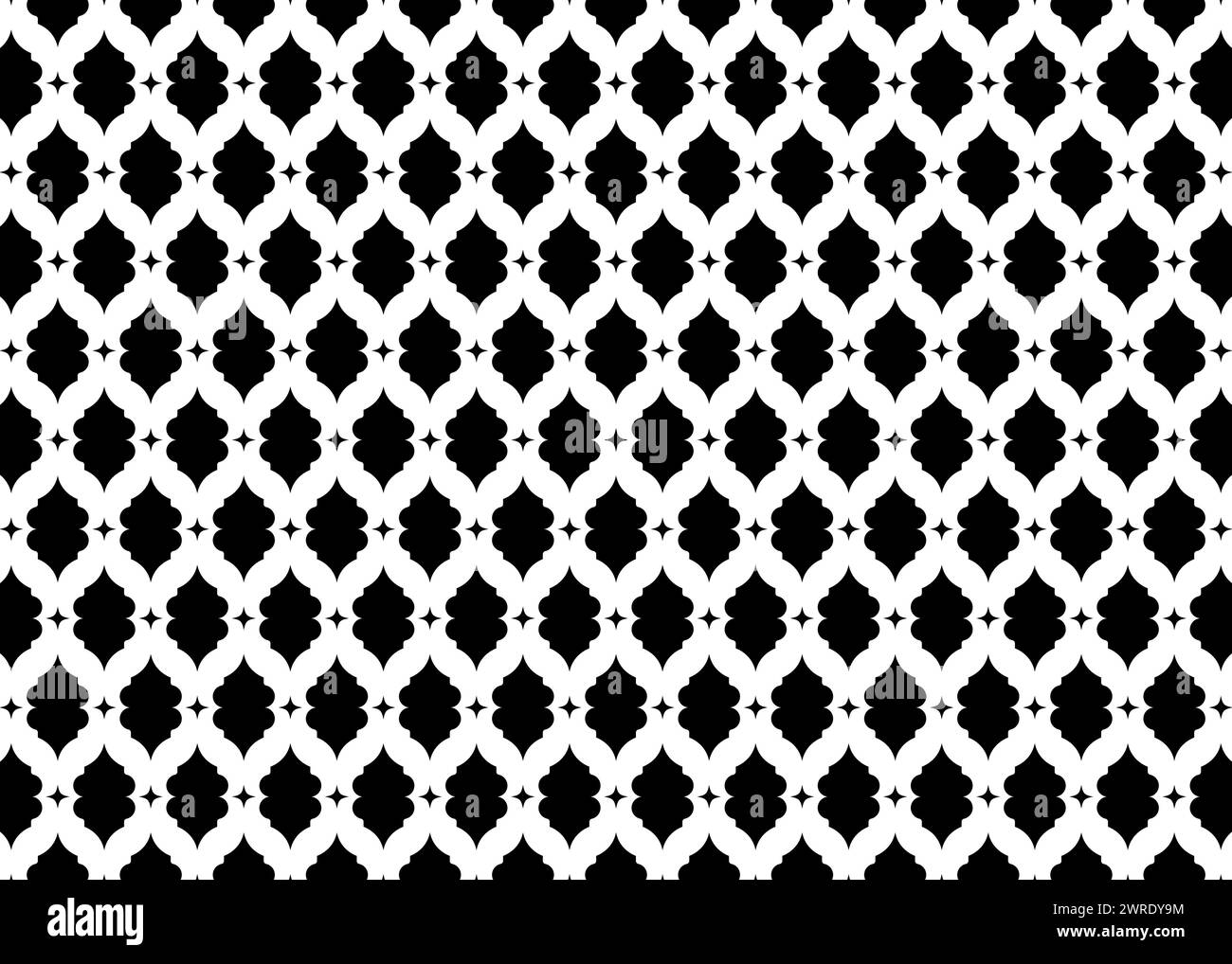 Islamic pattern Black and White Stock Photos & Images - Alamy
