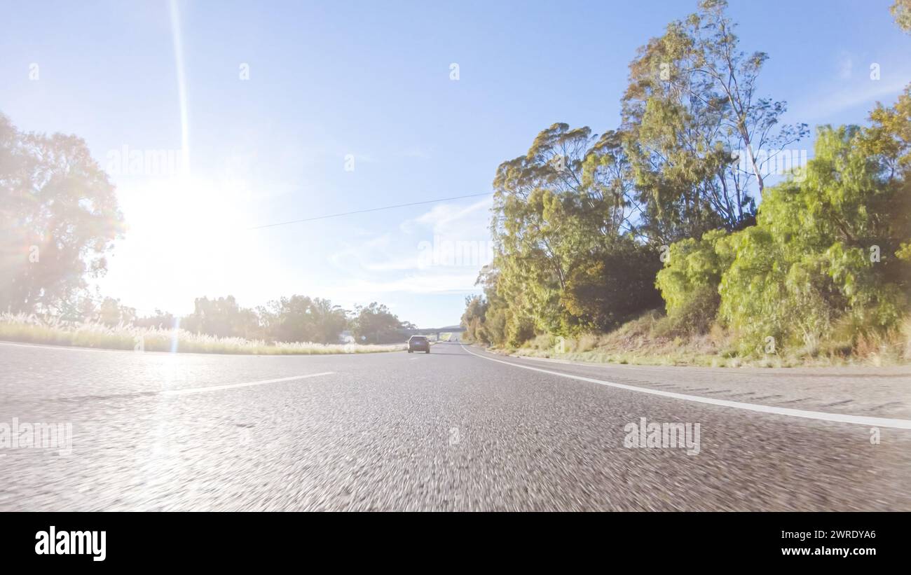 Daytime Journey on HWY 101 Near California Coast Stock Photo - Alamy