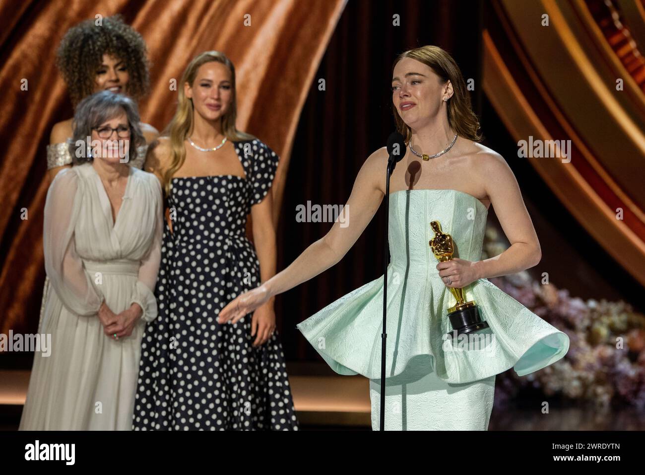 Emma Stone won the Best Actress Oscar for the movie Poor Things at the ...