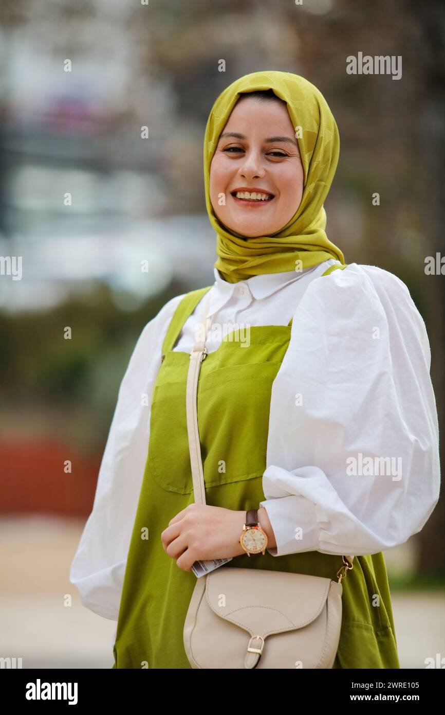 Gaziantep, Turkiye. 10th Mar, 2024. Turkish girls wearing the hijab in ...