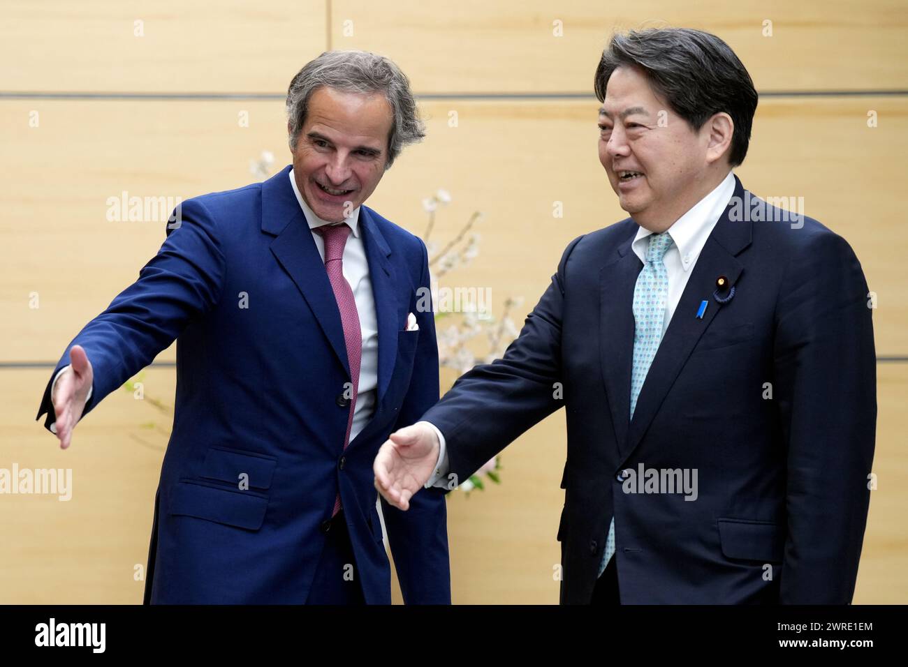 Tokyo, Japan. 12th Mar, 2024. International Atomic Energy Agency ...