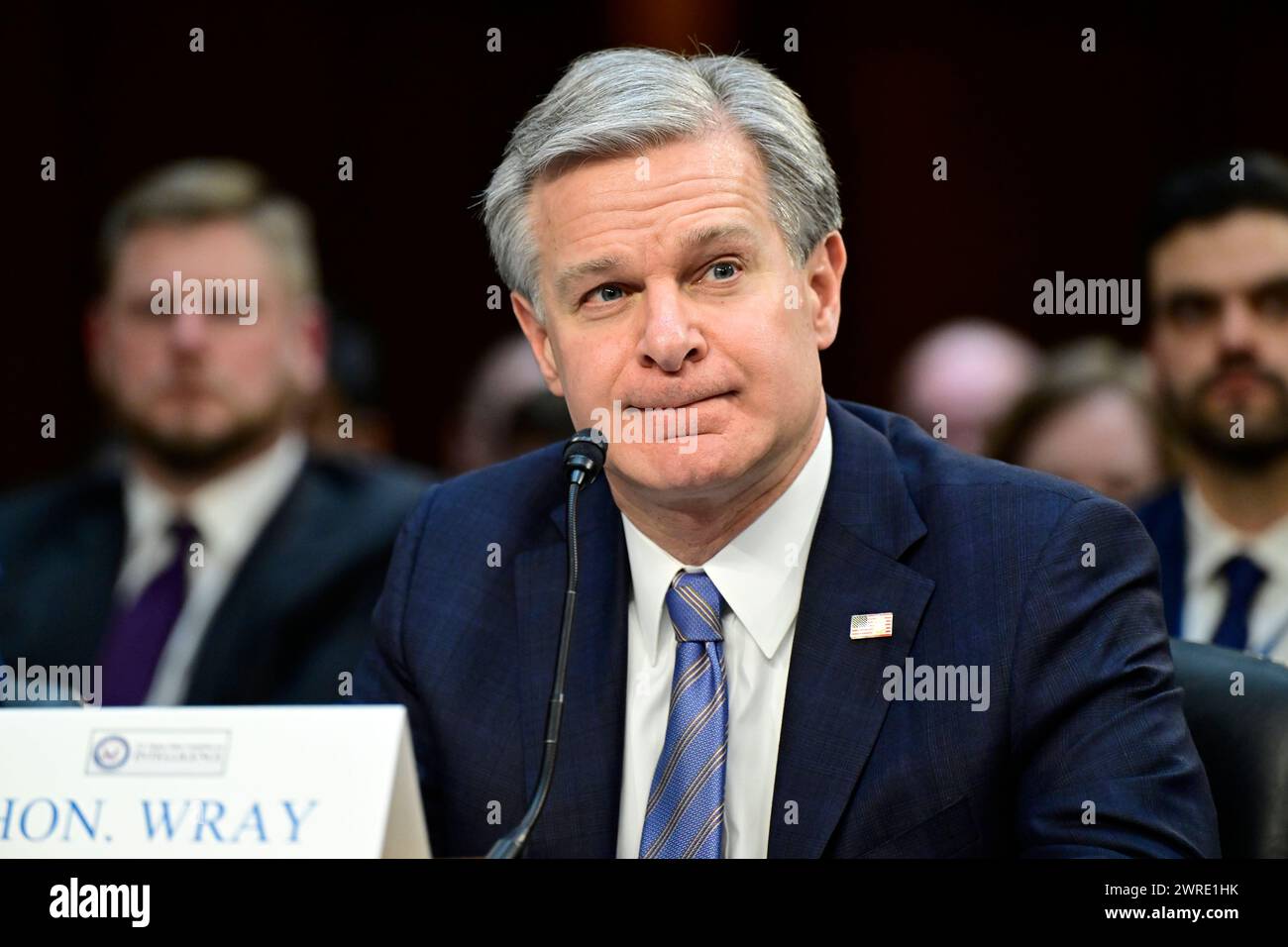 Christopher A Wray, Director of the Federal Bureau of Investigation ...
