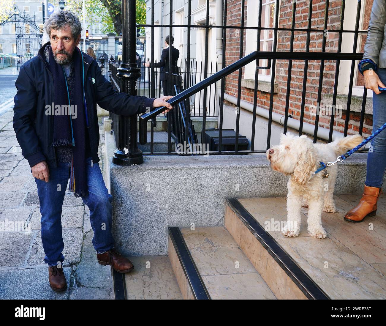 File photo dated 16/11/22 of Retired broadcaster Charlie Bird and his ...