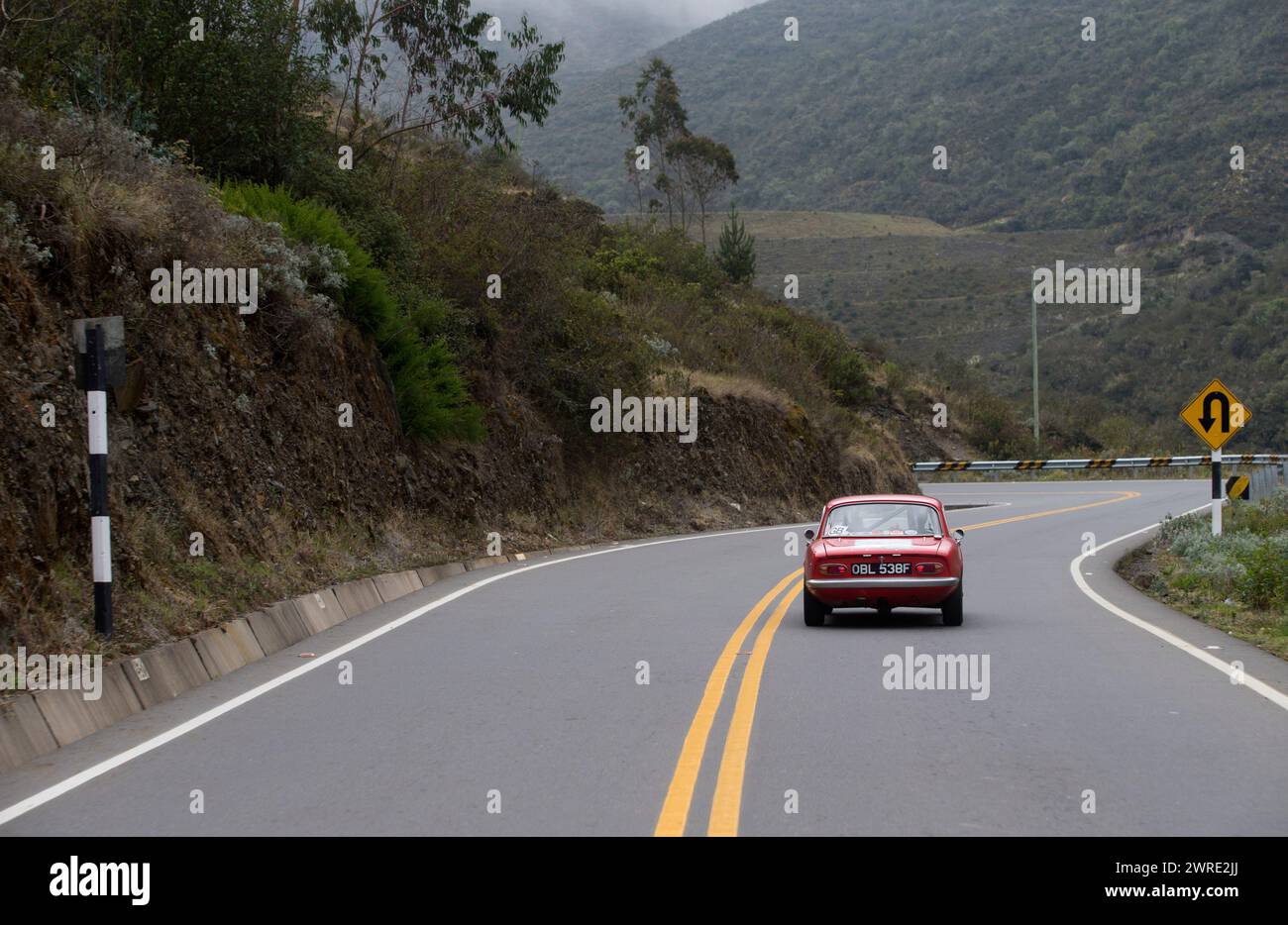 10/10/15. A Lotus Elan crosses from Atlantic to Pacific on the Tranz ...