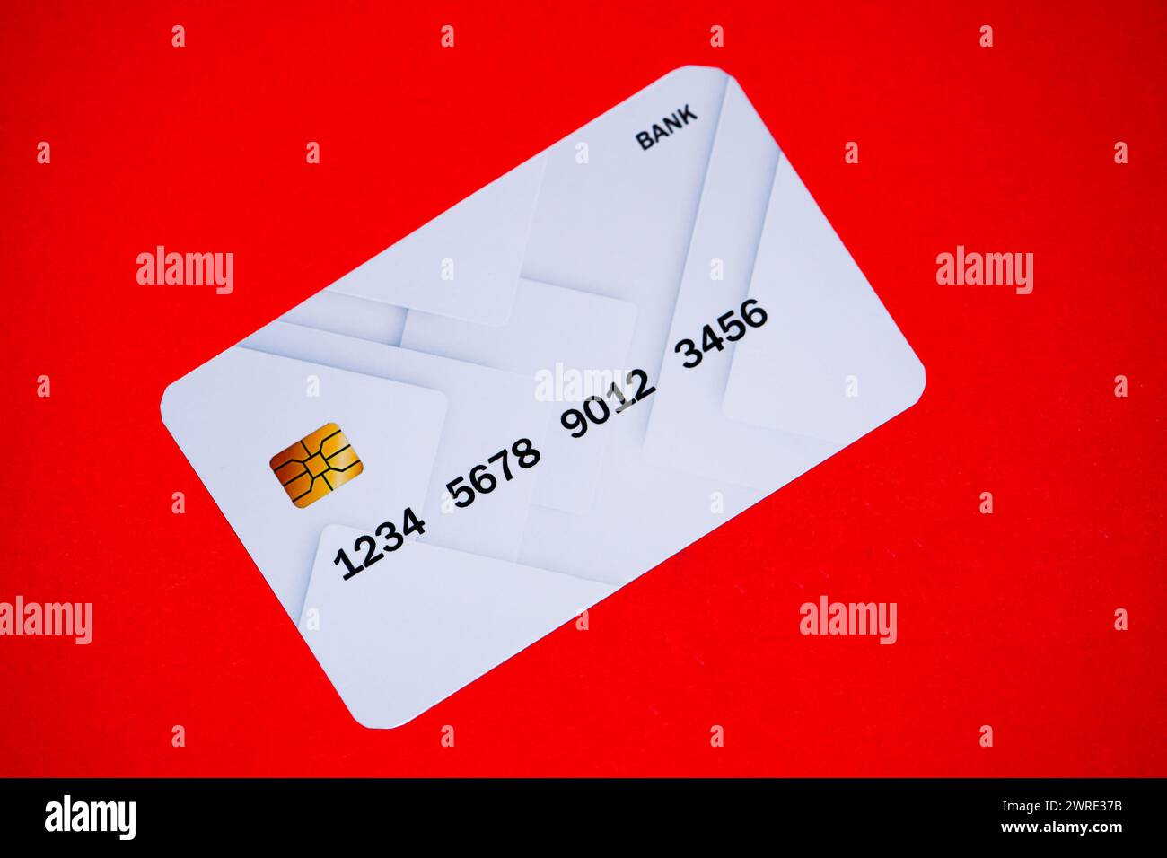 A gray card which is a very rare one pictured on a red background, the ...