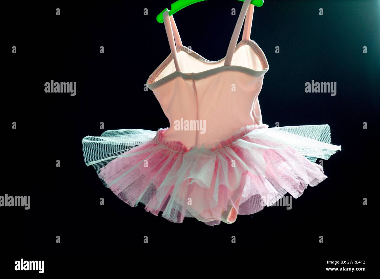 back of a small tutu under the limelight Stock Photo - Alamy