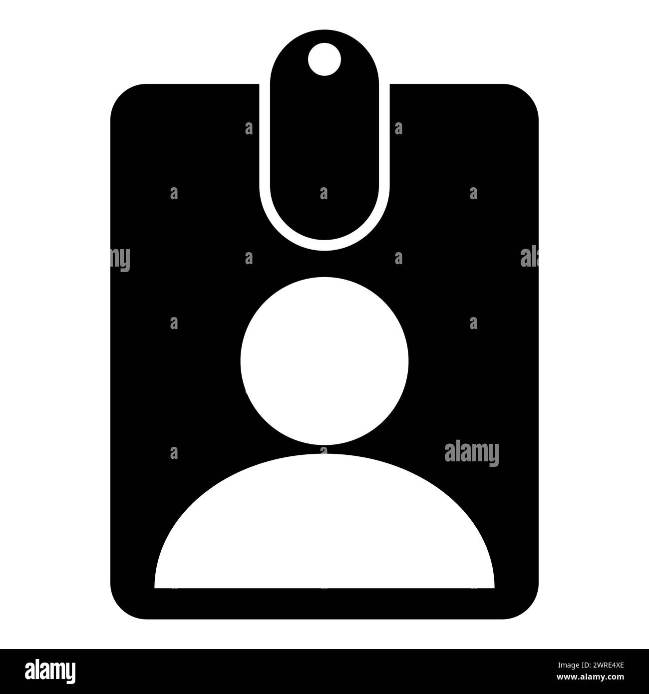 Personal identification id form Black and White Stock Photos & Images ...