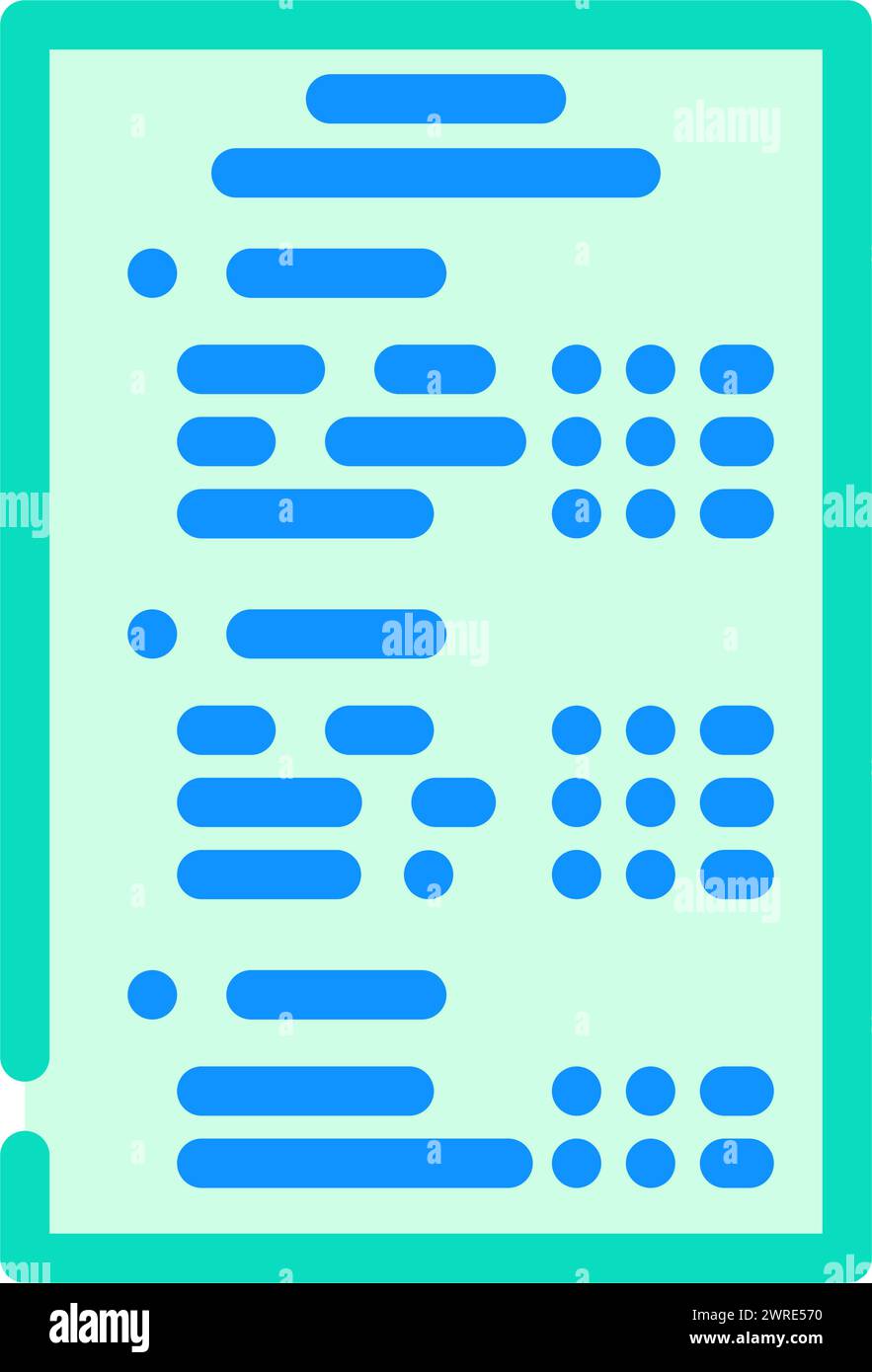 writing manuals technical writer color icon vector illustration Stock Vector Image & Art - Alamy