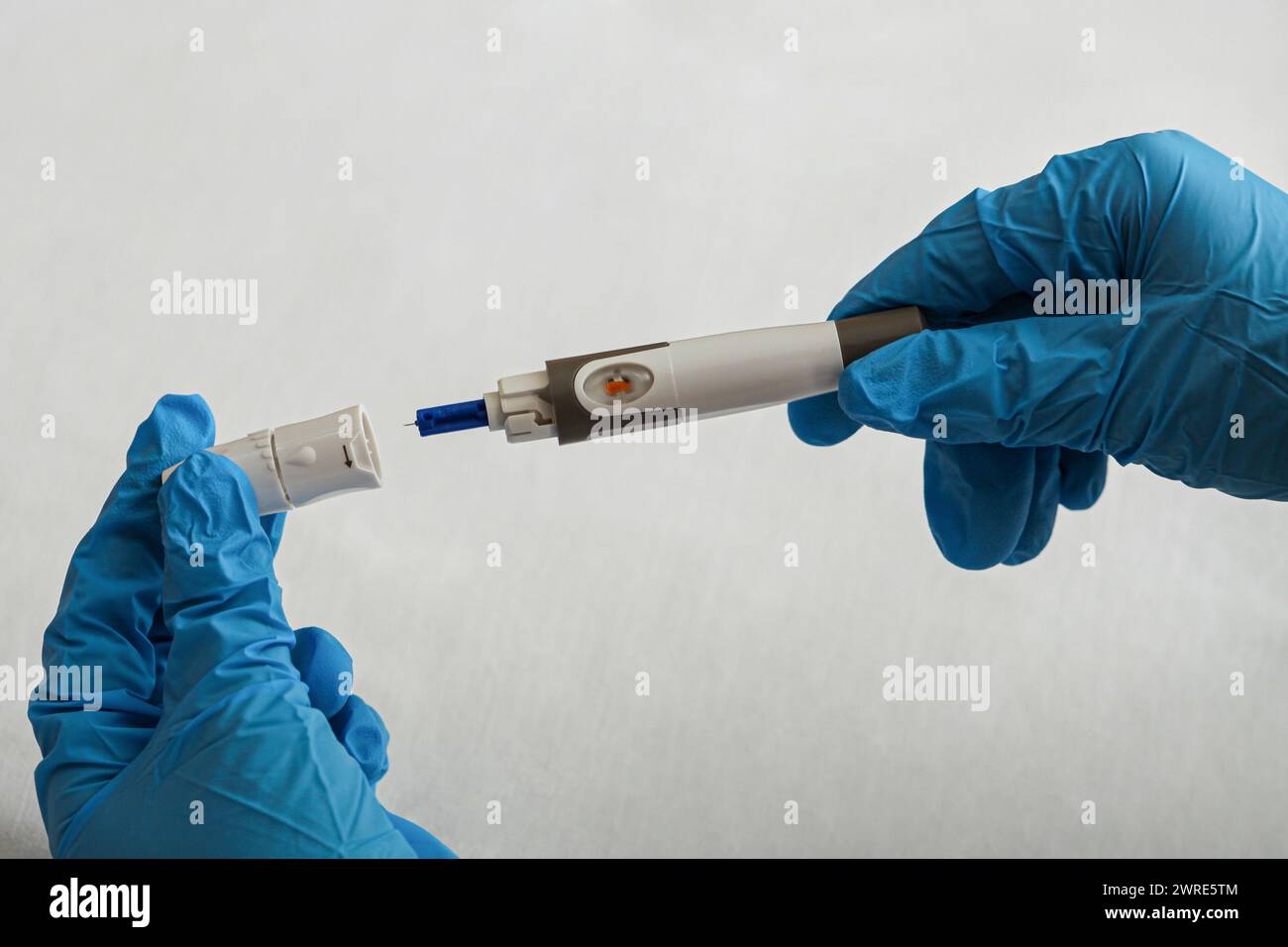 Hand health measurement care hi-res stock photography and images - Alamy