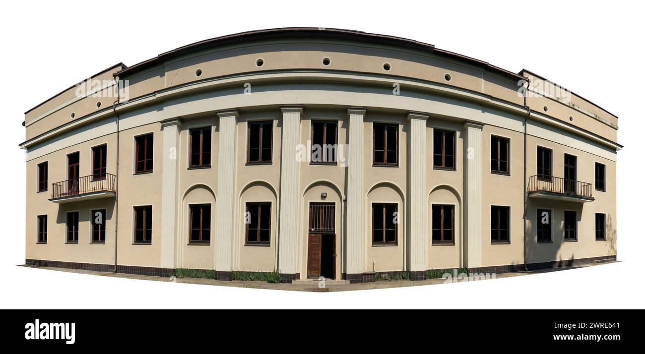 Beautiful historical house facade Cut Out Stock Images & Pictures - Alamy