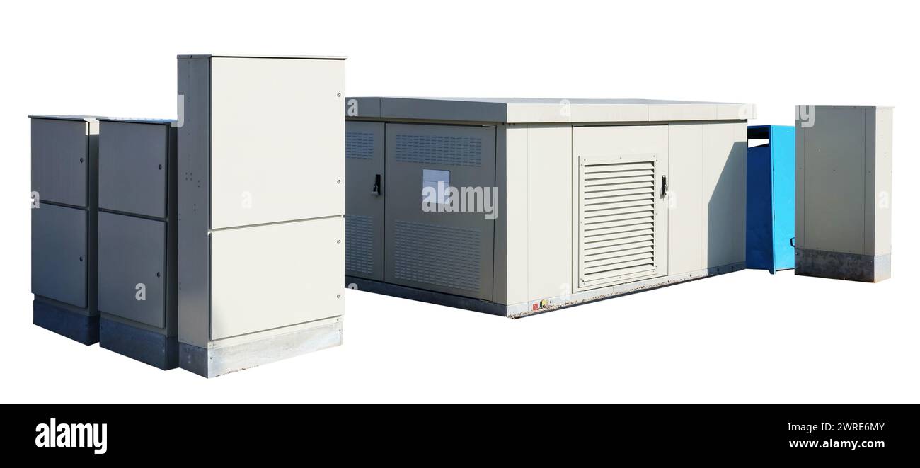 Electrical substation Cut Out Stock Images & Pictures - Alamy