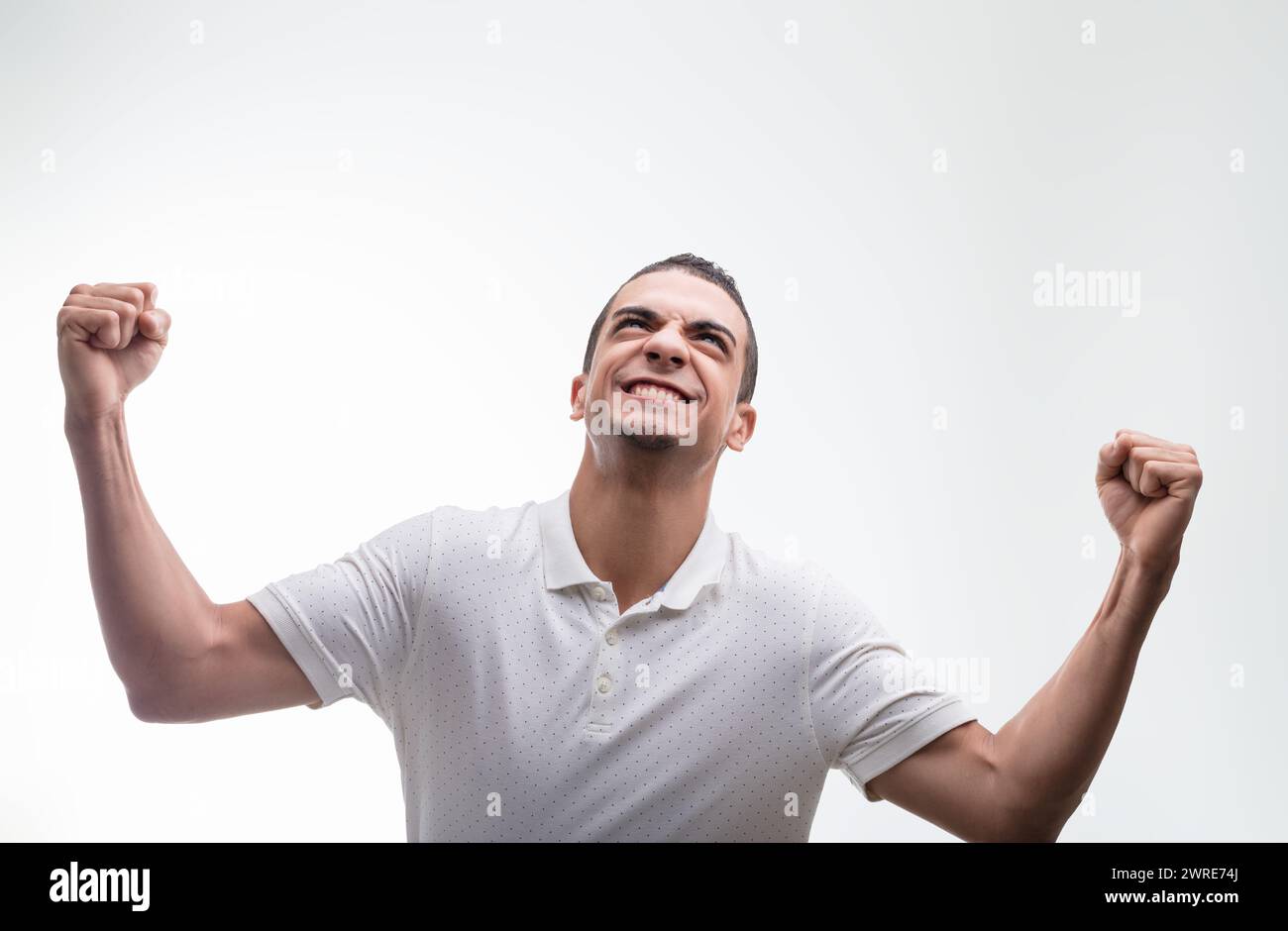 Accomplishment gesture hi-res stock photography and images - Alamy
