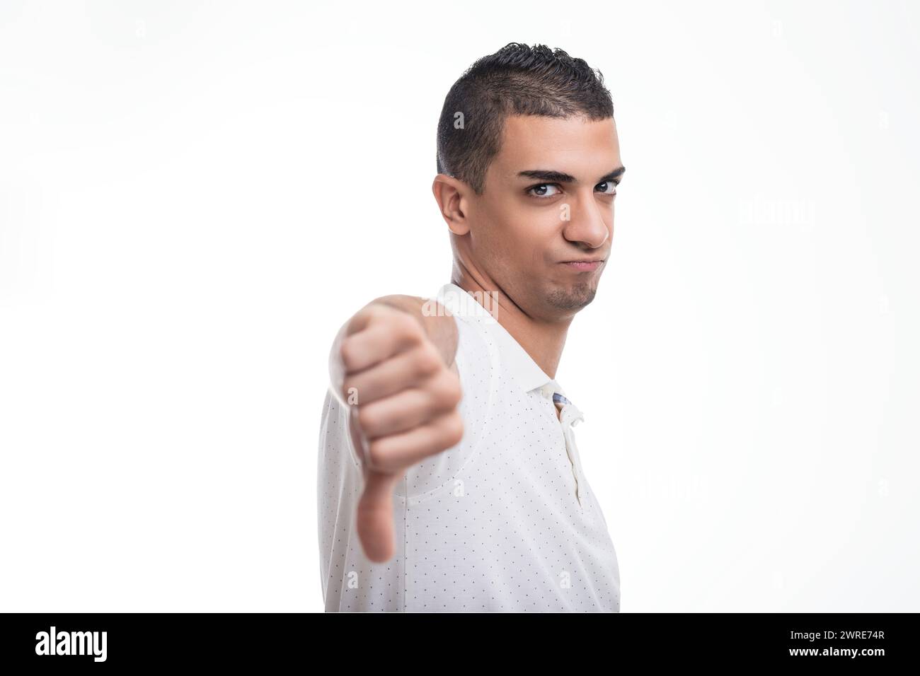 Smirk grin raised eyebrow hi-res stock photography and images - Alamy