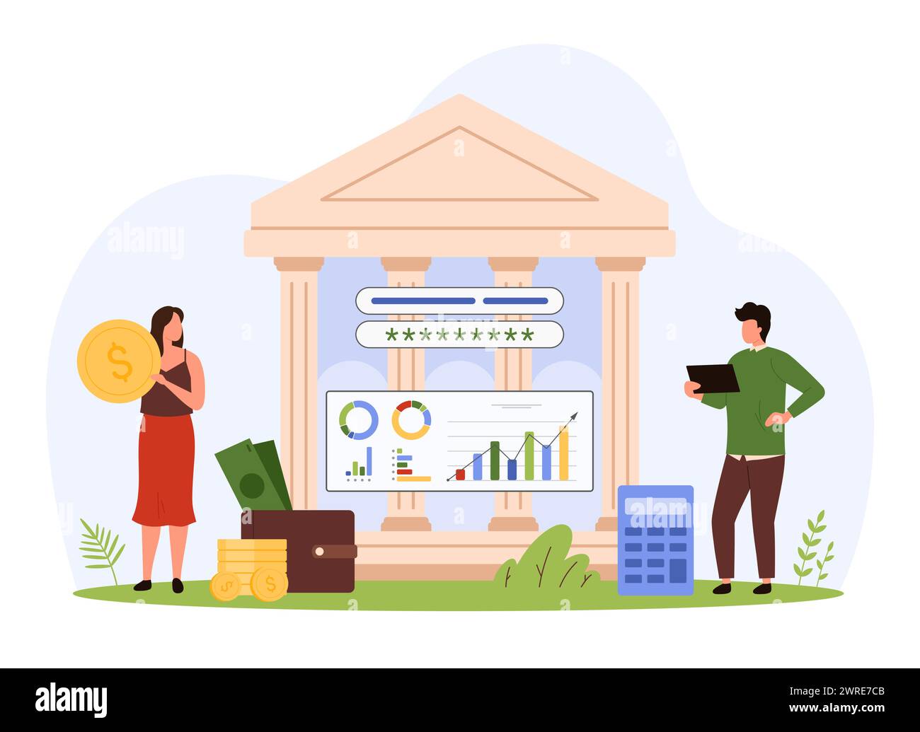 Financial management of family budget and expenses, payment planning ...