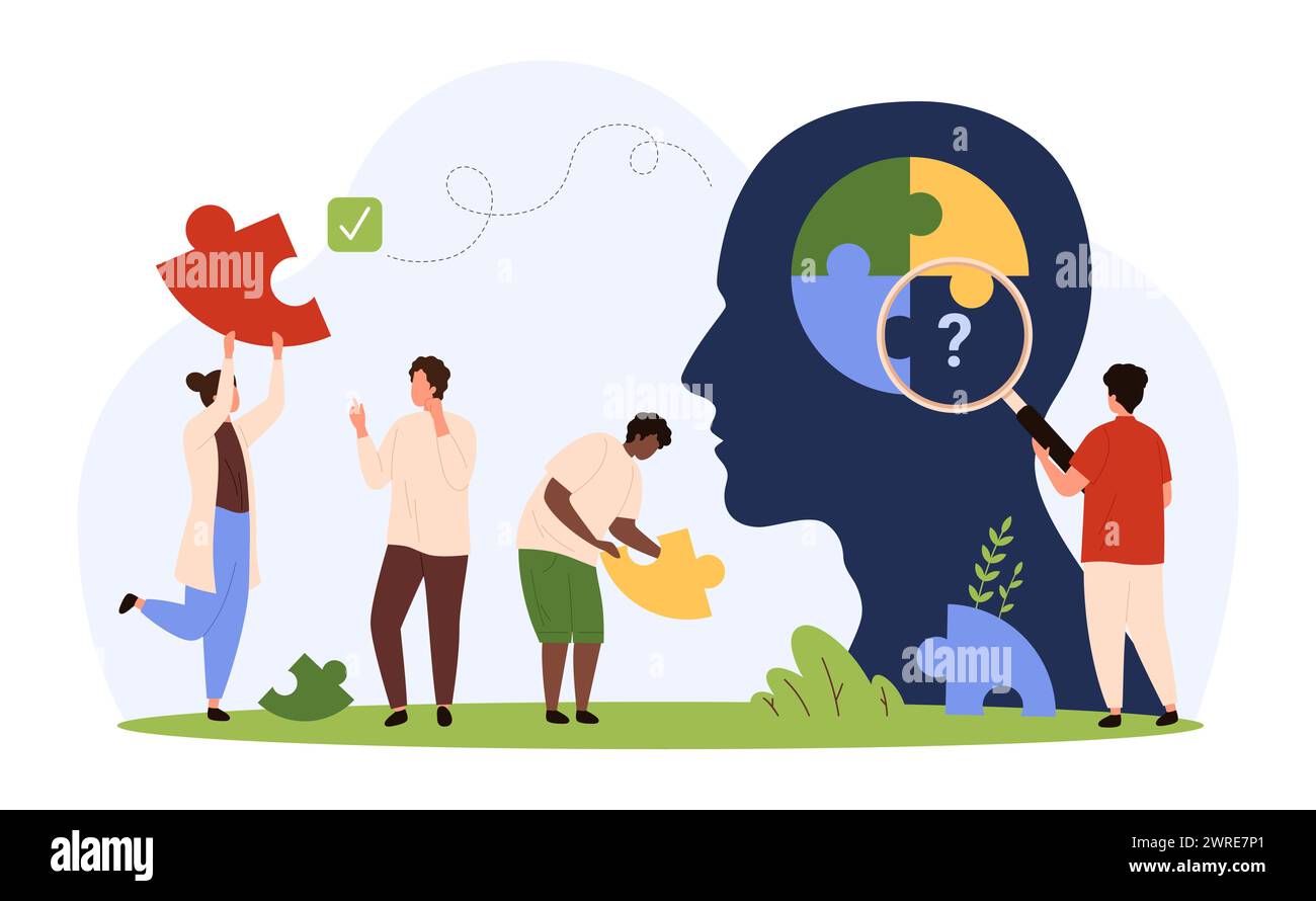 Team cooperation and challenge of partnership, brainstorming idea or ...