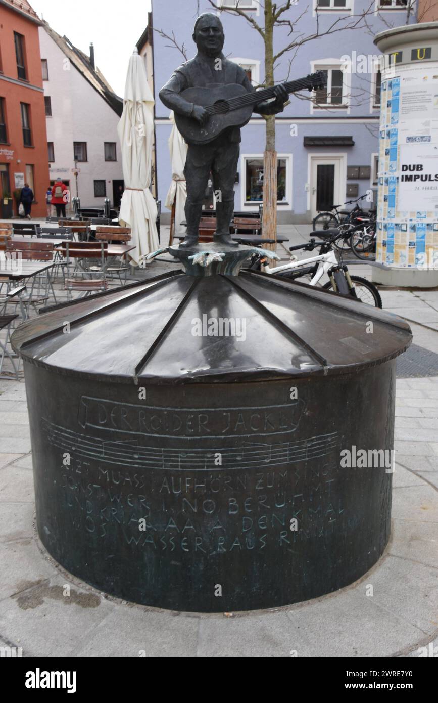 Roider Jackl Gstanzlsaenger Brunnen Freising 11.03.2024 Freising ...