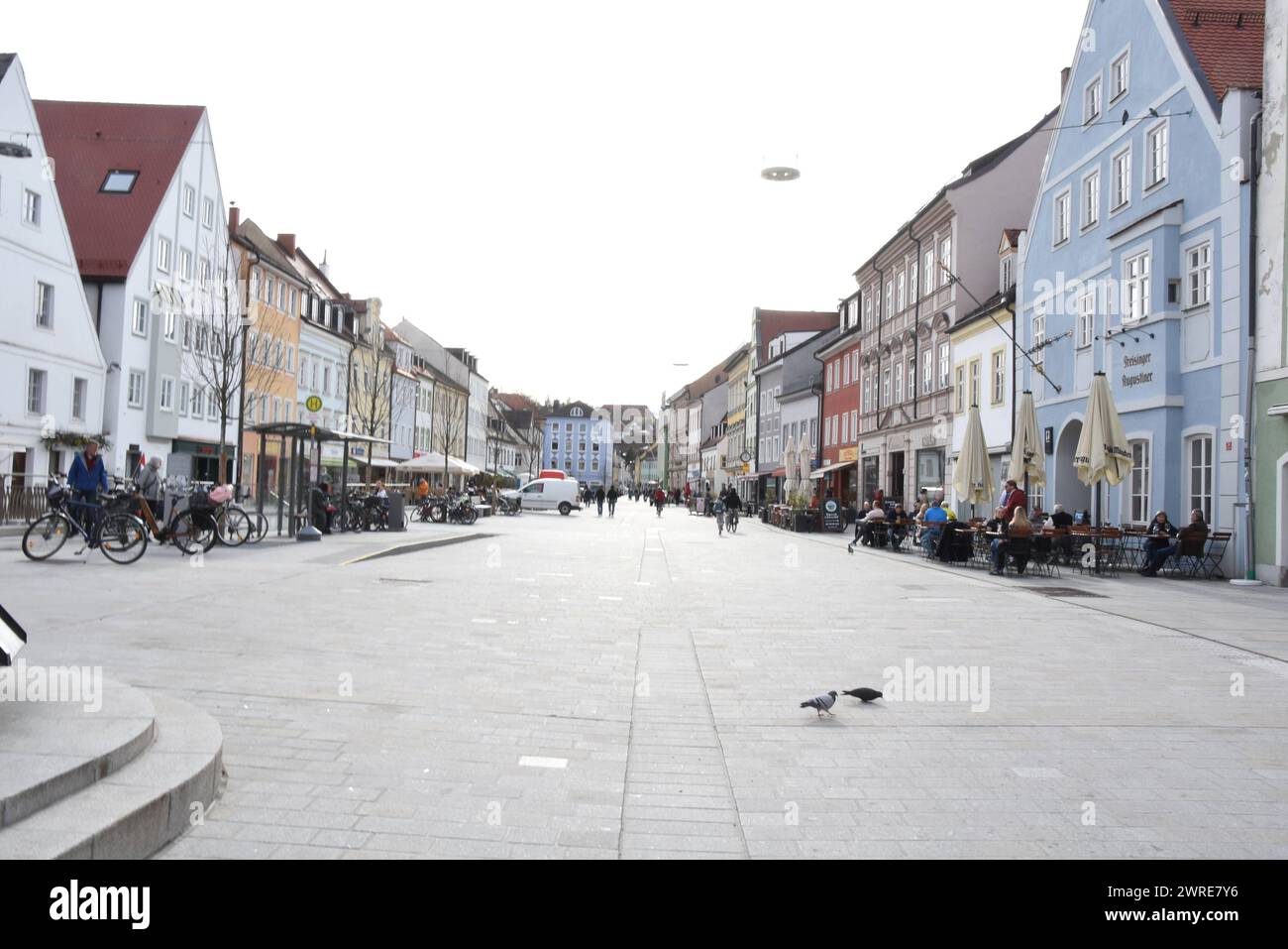 Obere Hauptstrasse Freising 11.03.2024 Freising *** Obere Hauptstrasse ...