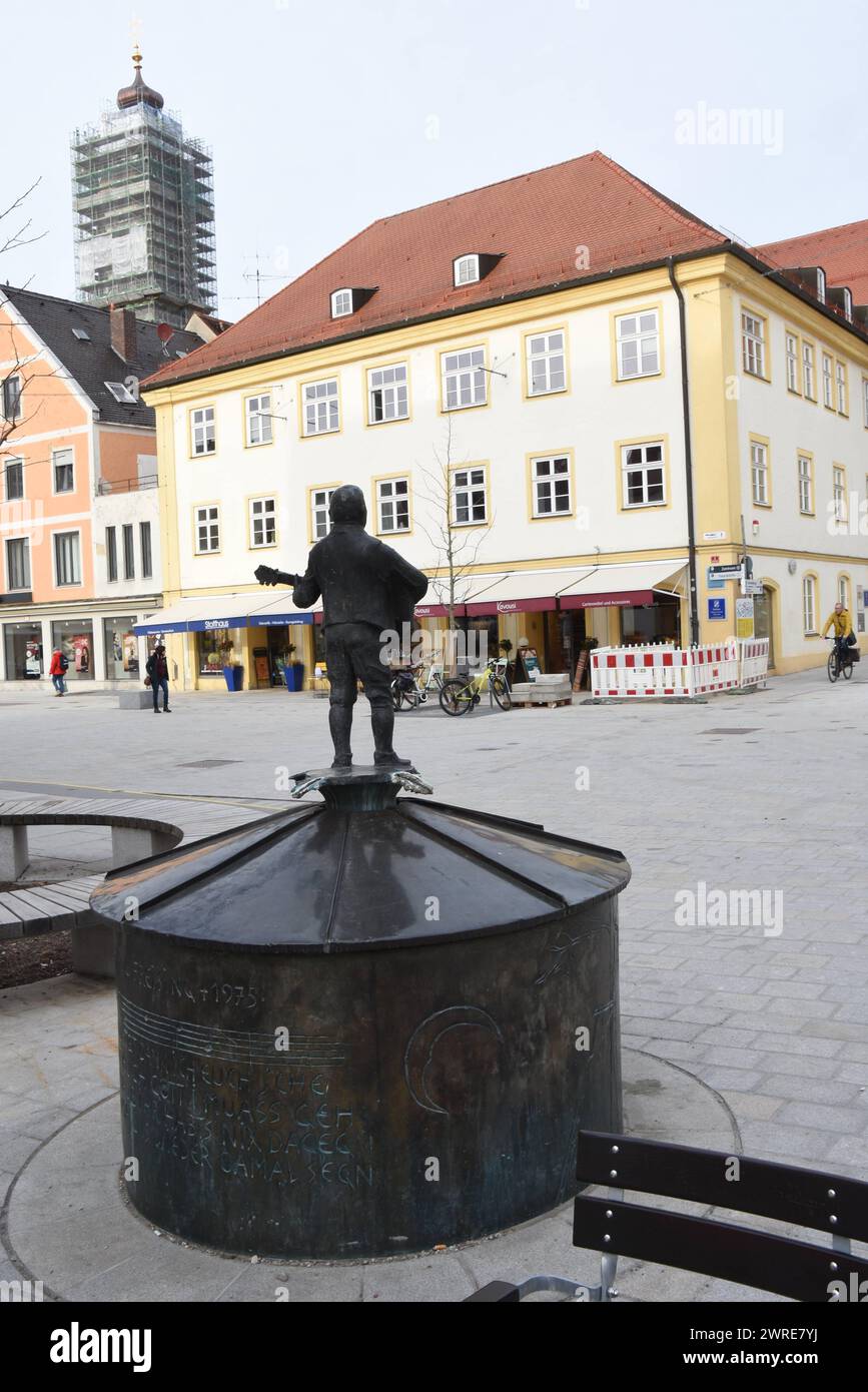 Roider Jackl Gstanzlsaenger Brunnen Freising 11.03.2024 Freising ...