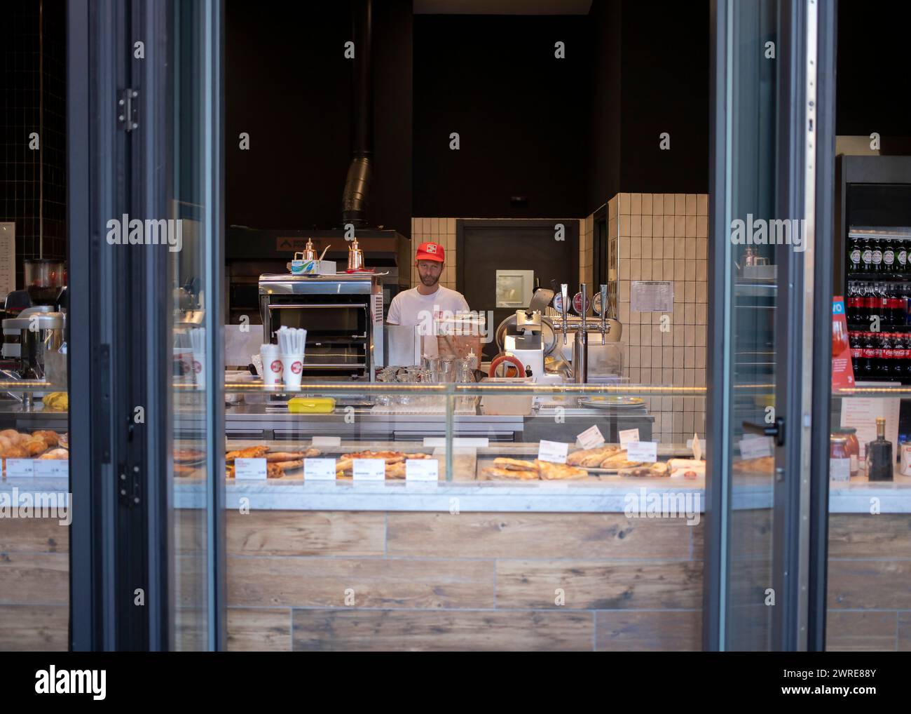 Italy, Jan 16, 2024: A Fast Food Restaurant at “Vicolungo The Style ...