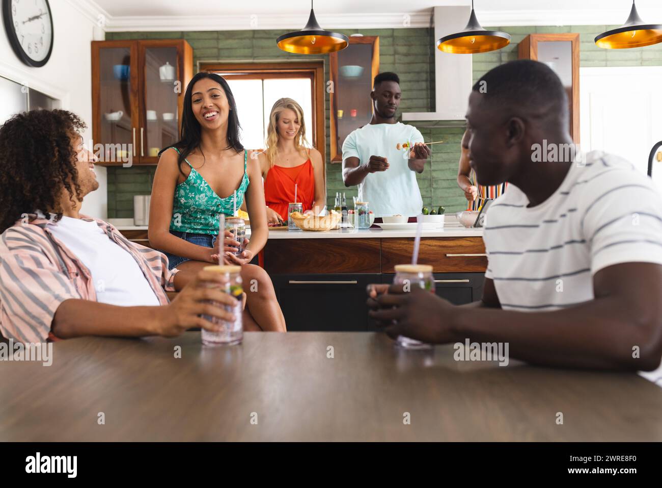 Modern space gathering hi-res stock photography and images - Alamy