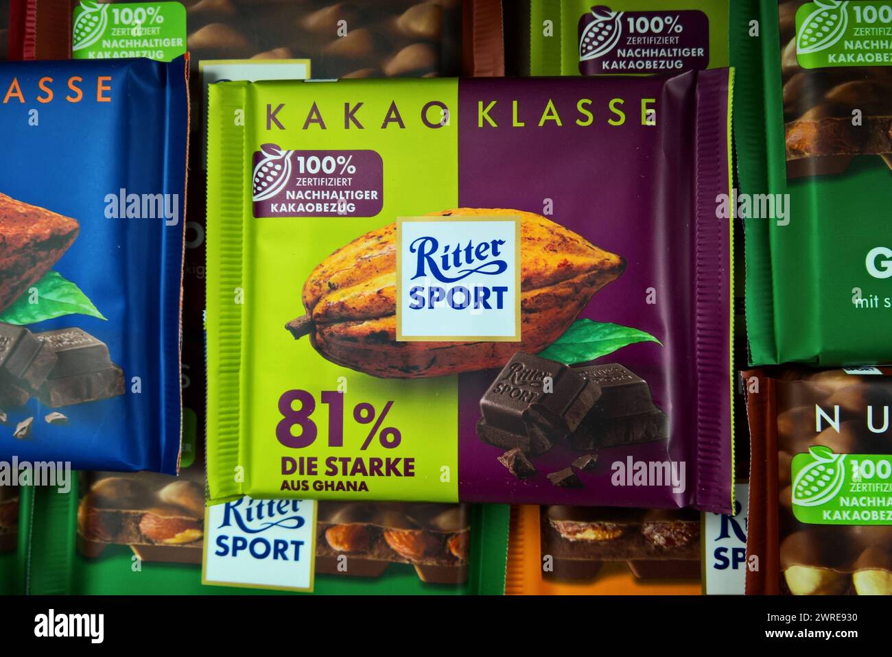 Ritter Sport ist eine Schokoladenmarke der Alfred Ritter GmbH und Co KG ...