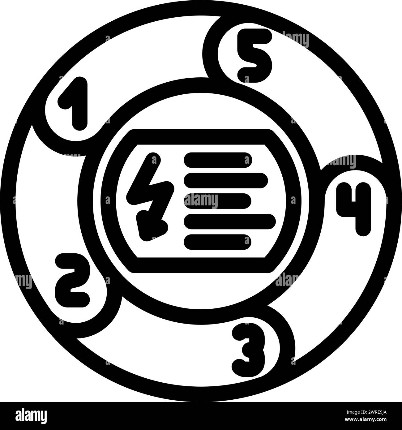 energy management time line icon vector illustration Stock Vector Image ...