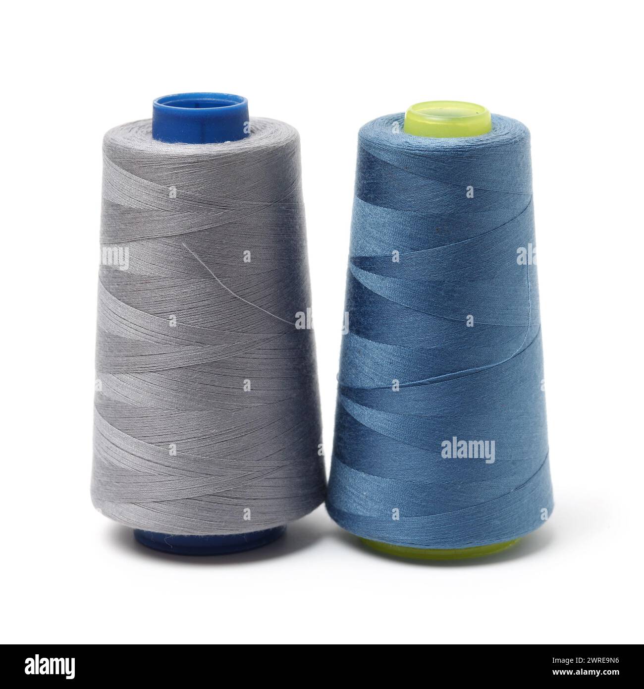 Material yarn spools bobbin Cut Out Stock Images & Pictures - Alamy