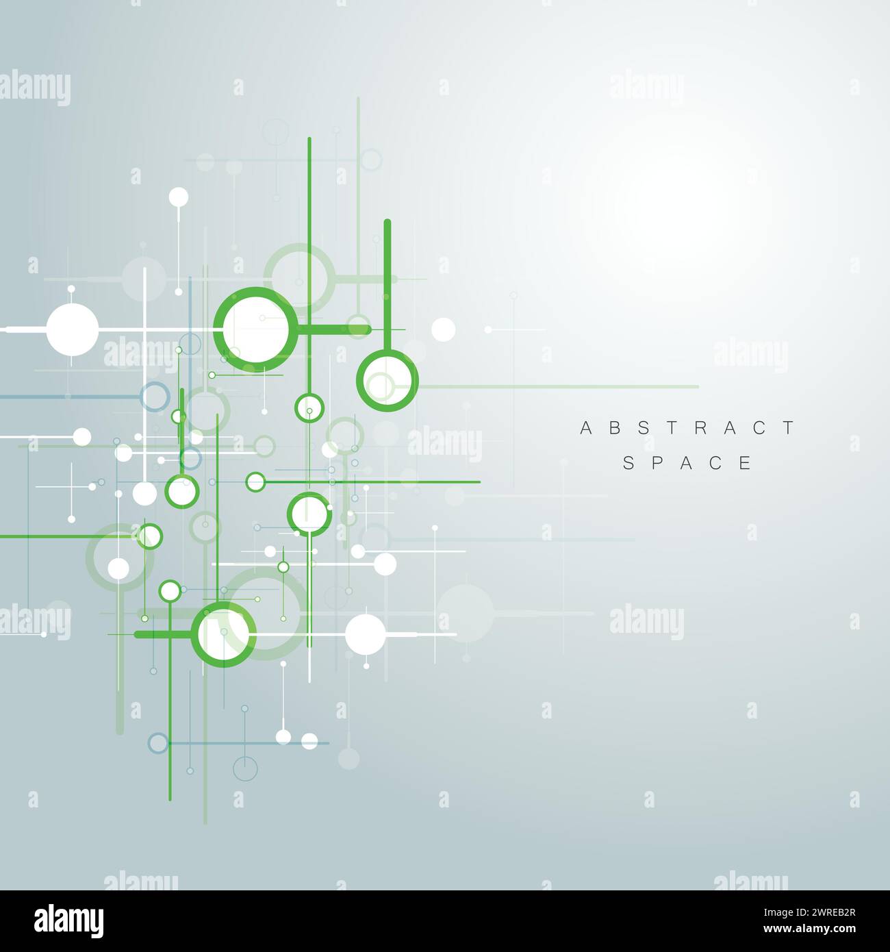 Vector connecting dots and lines. Science connect element. Modern ...