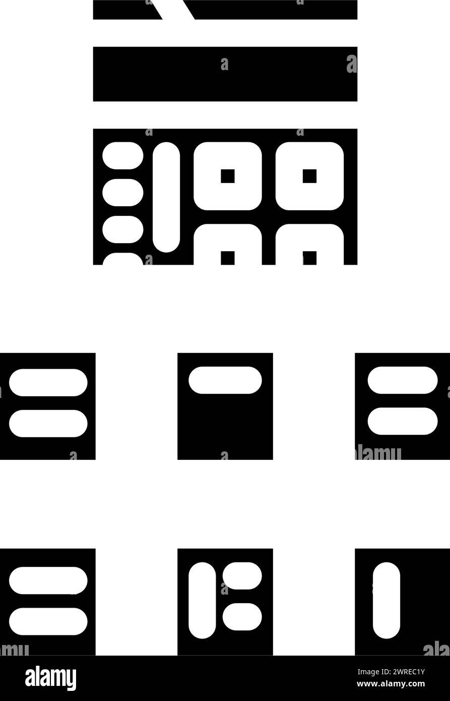 Vector seo performance icon Black and White Stock Photos & Images - Alamy