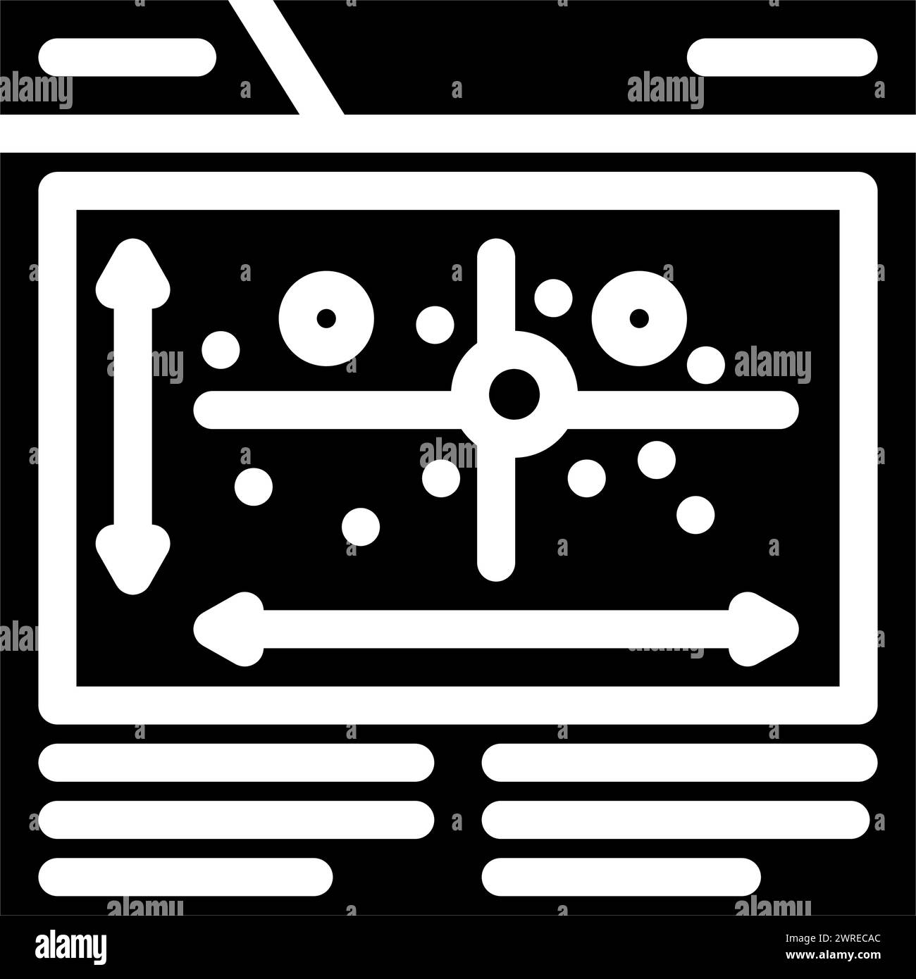 Video analysis icons Black and White Stock Photos & Images - Alamy