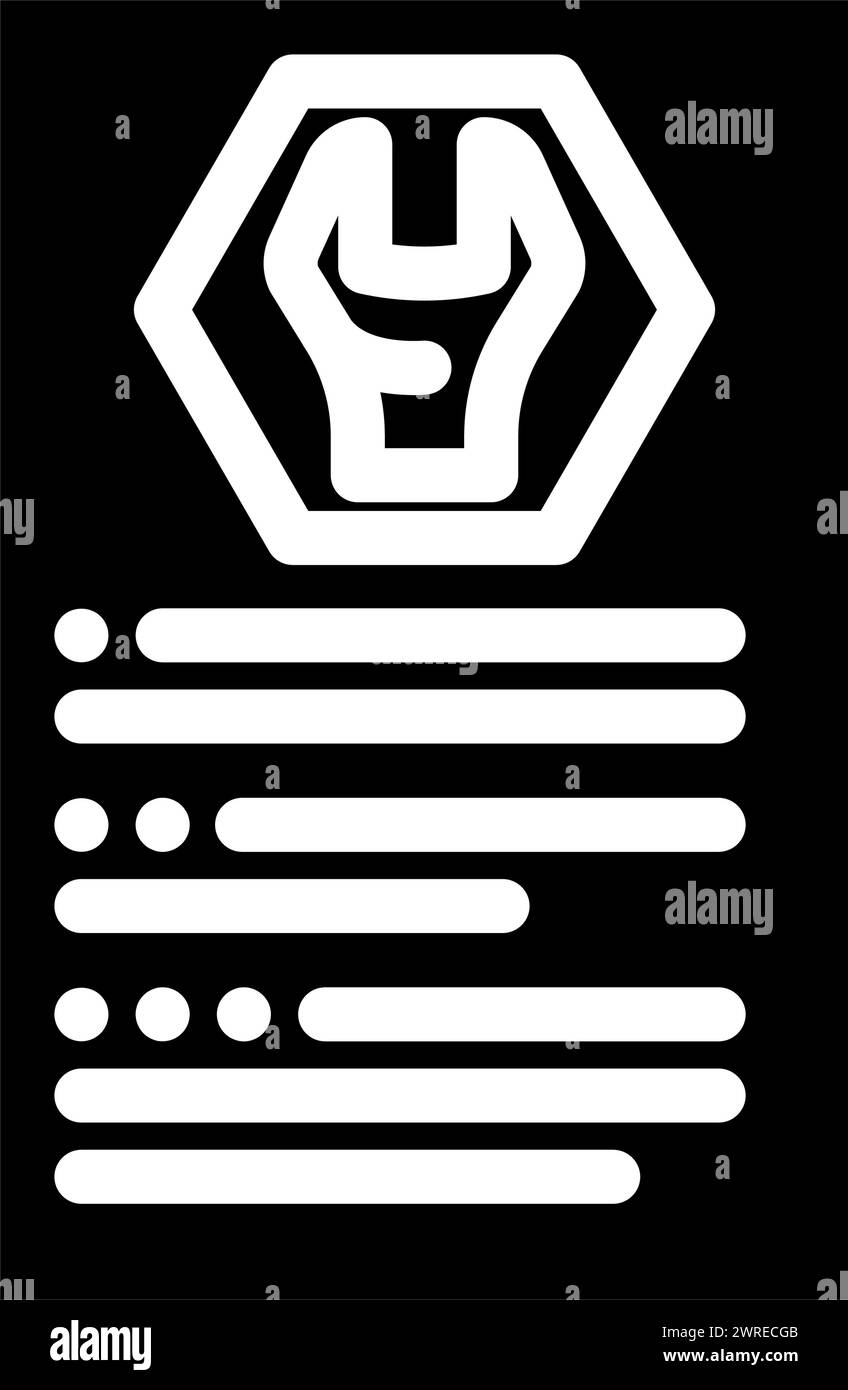 Woman office old black typewriter Stock Vector Images - Alamy