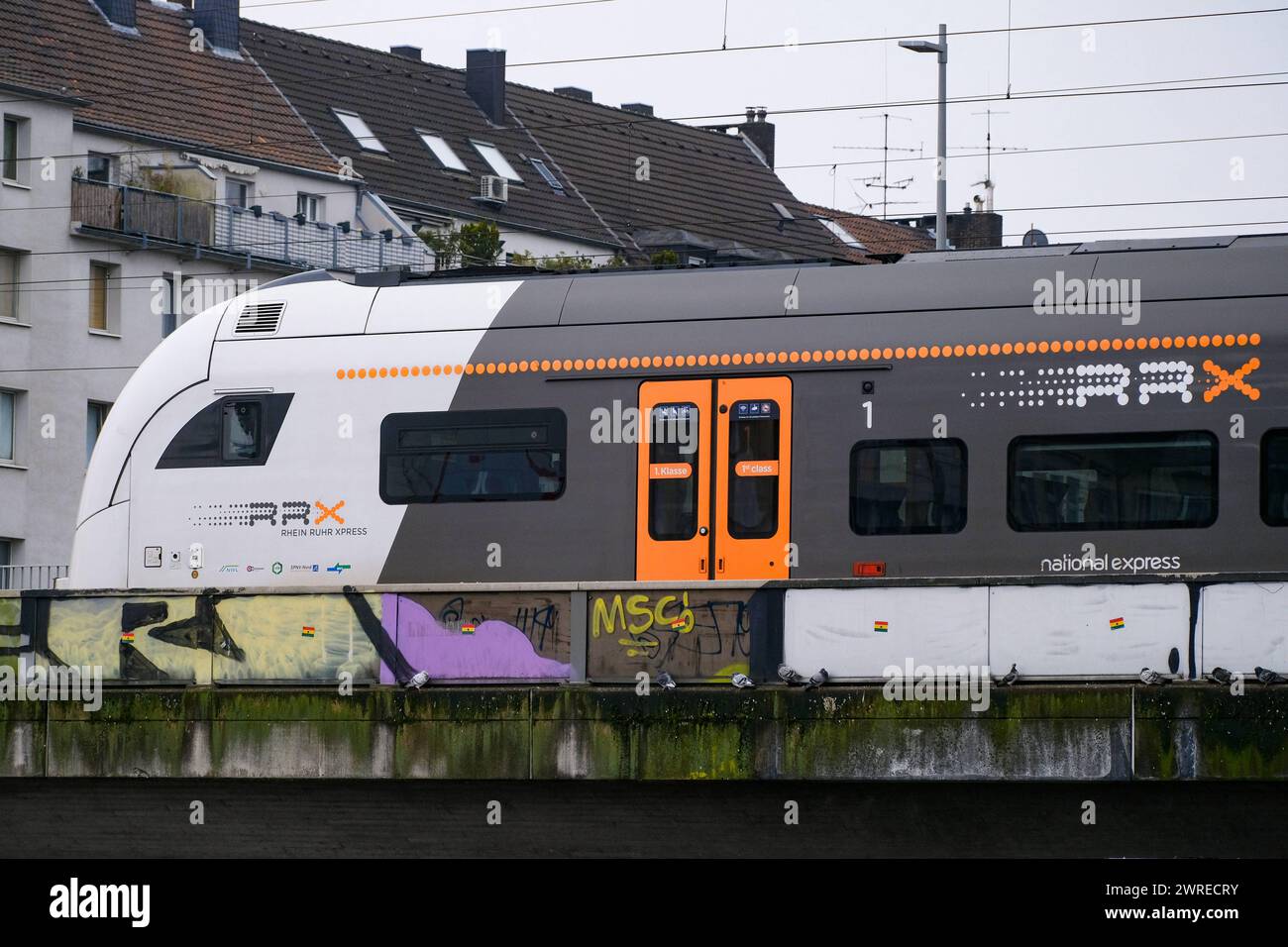 Düsseldorf 12.03.2024 DB Deutsche Bahn Nahverkehr ÖPNV Verkehrsverbund ...