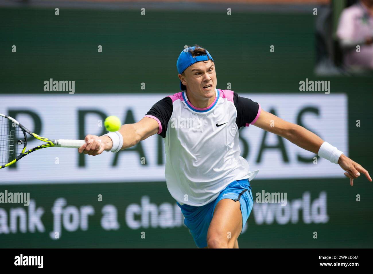 Indian Wells, California, USA. 11th Mar, 2024. Holger Rune of Denmark ...