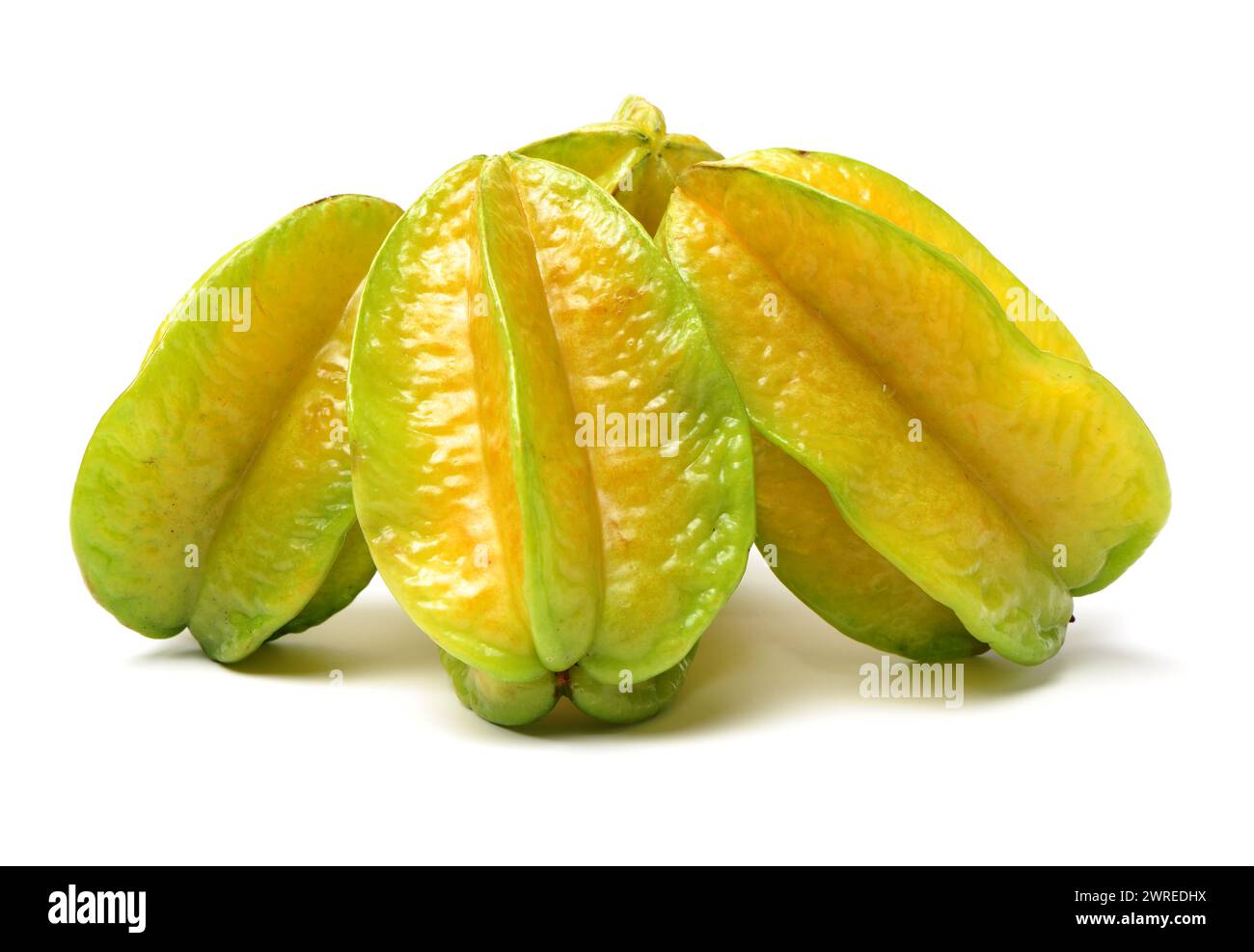 Carambole on a white background Stock Photo - Alamy