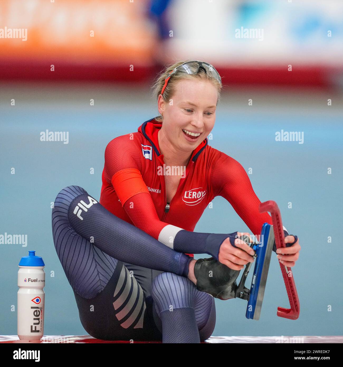 Inzell, Germany. 10th Mar, 2024. INZELL, GERMANY - MARCH 10: Ragne ...
