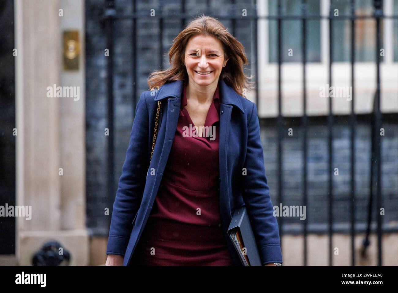 London, UK. 12th Mar, 2024. Lucy Fraser, Secretary of State for Culture, Media and Sport, at ...