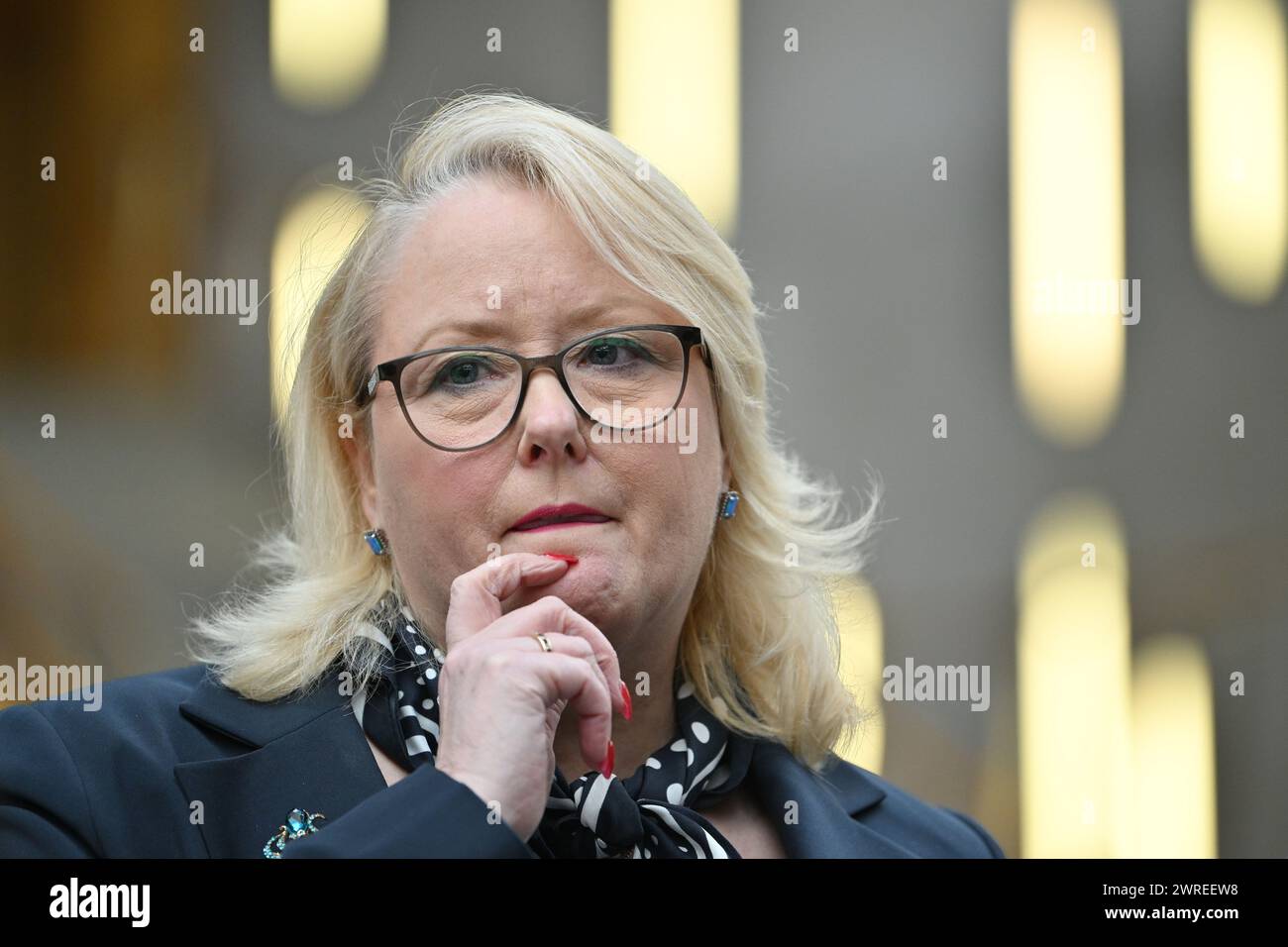 Edinburgh Scotland, UK 12 March 2024. Minister for Drugs and Alcohol ...