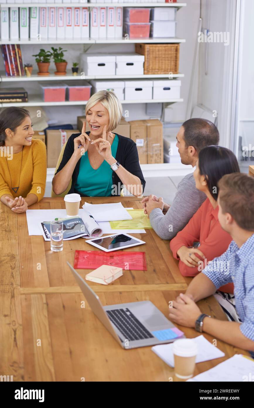 Staff, discussion and technology for startup plan, collaboration and ...