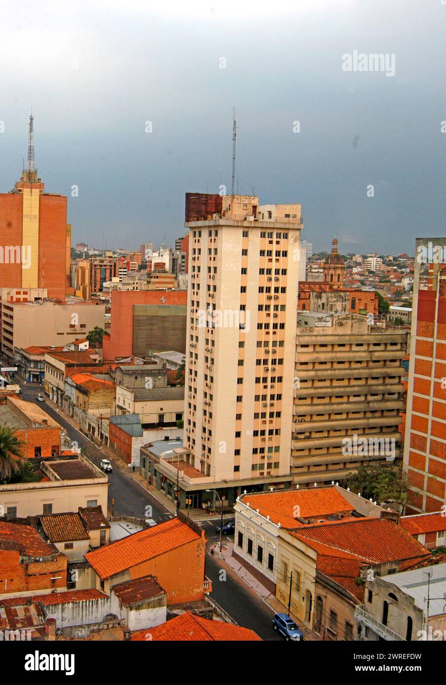 Aerial view city asuncion paraguay hi-res stock photography and images ...