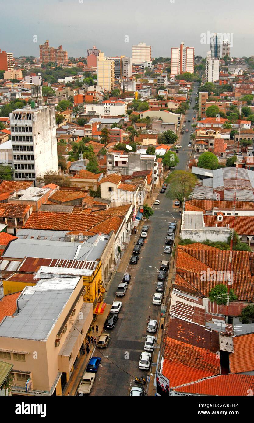 Aerial view asuncion capital city hi-res stock photography and images ...