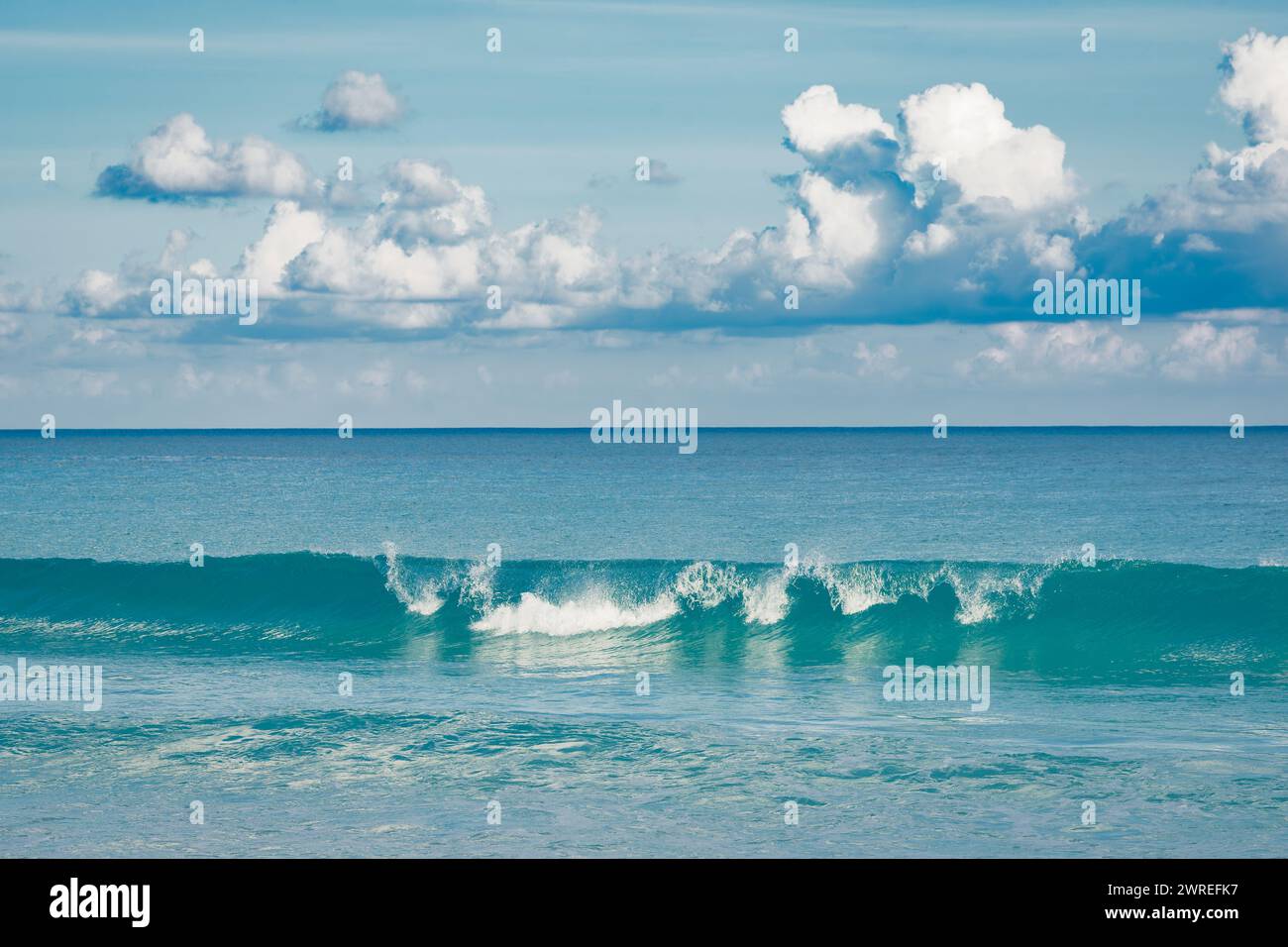 Shades of Blue Bermuda Stock Photo - Alamy