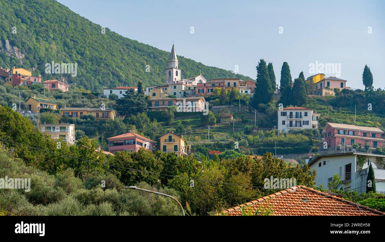 Scenery around Moneglia, a comune (municipality) in the Metropolitan ...