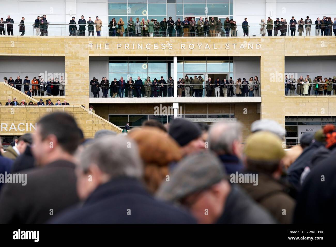 A general view of The Princess Royal Stand on day one of the 2024 ...