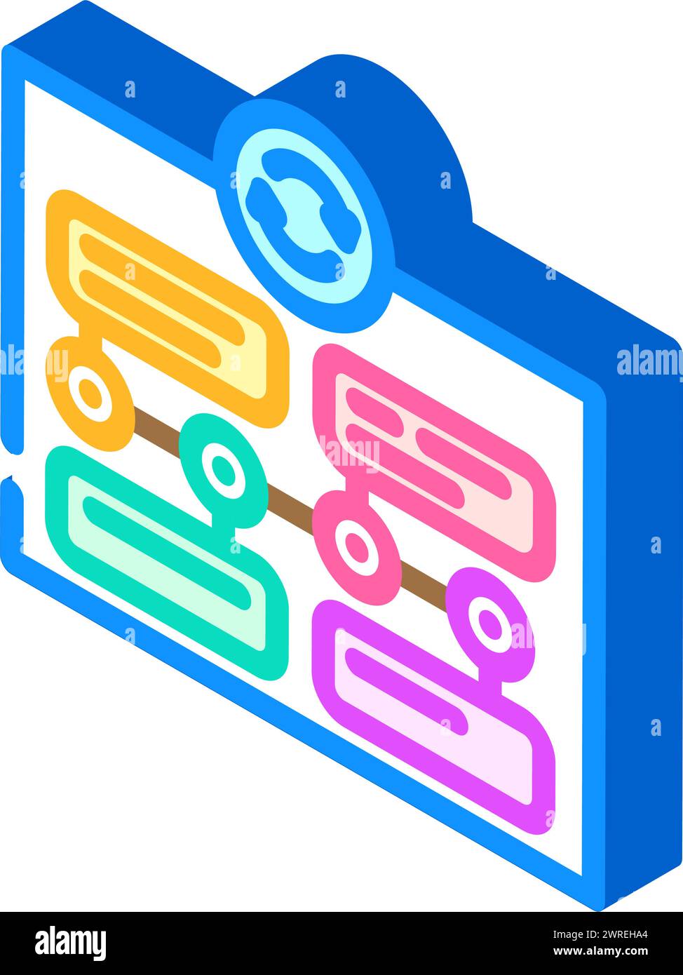 Content Updates Technical Writer Isometric Icon Vector Illustration Stock Vector Image And Art Alamy